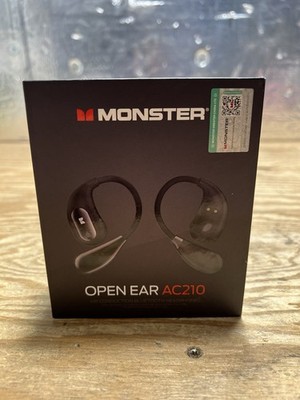 MONSTER Open Ear AC210 Headphones, Bluetooth 5.4 Earphones Stereo Sound ...