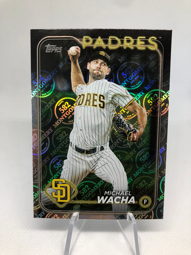 Michael Wacha 2024 Topps 582 Montgomery Club Foil Card #245 Padres | eBay