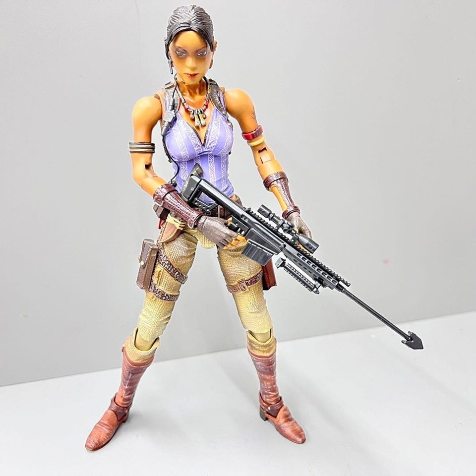 Play Arts Kai Resident Evil 5 Sheva Alomar Action Figure Used | eBay