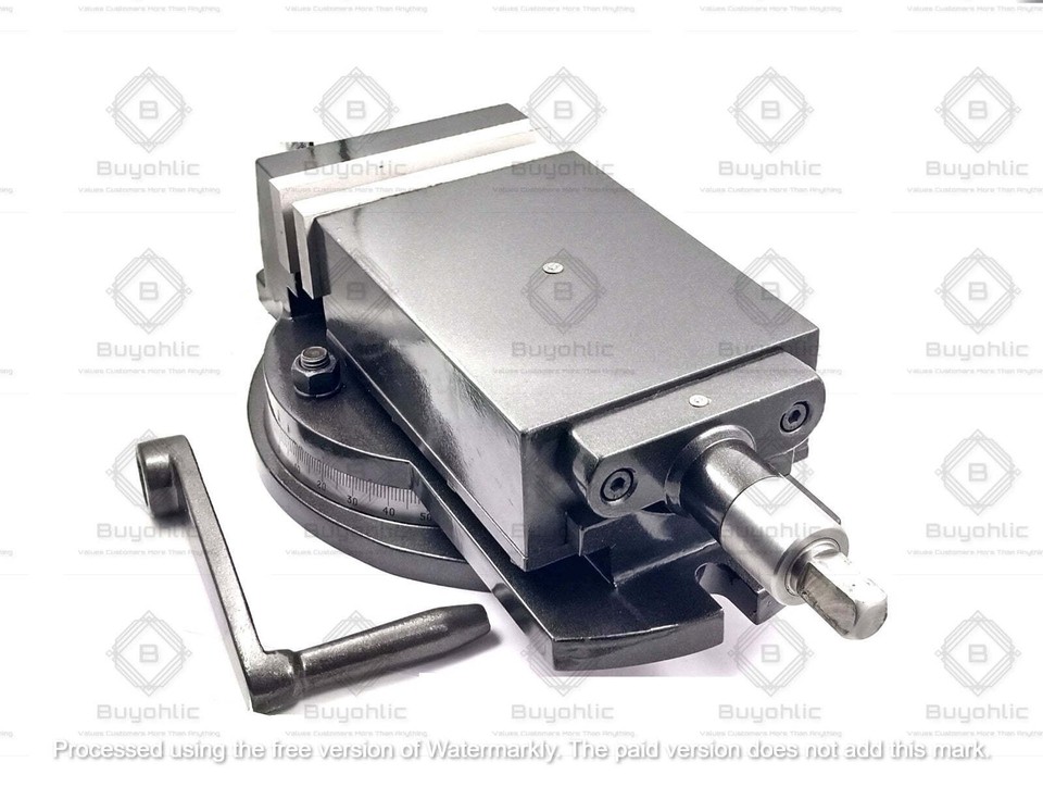 Milling Machine Vise (Swivel, Tilting, Angle Vice) | eBay