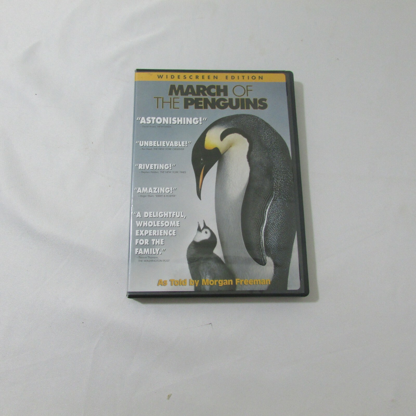 March Of The Penguins DVD Movie Widescreen 12569736573 | eBay