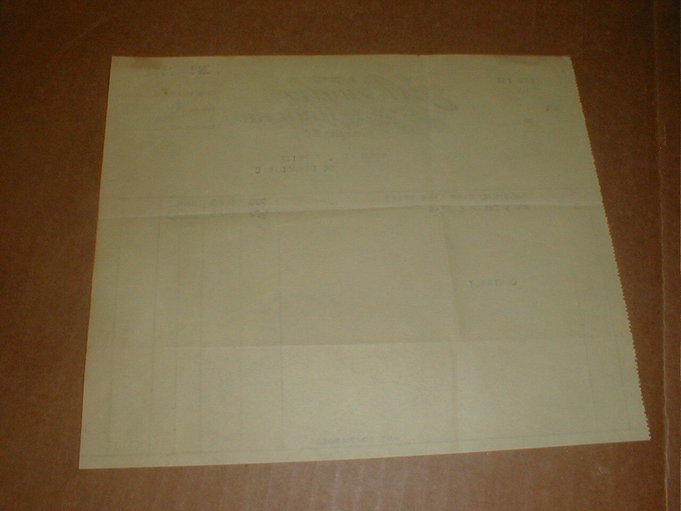 JA Taylor Grocer Wilmington NC North Carolina McDonald VTG 1930 ...