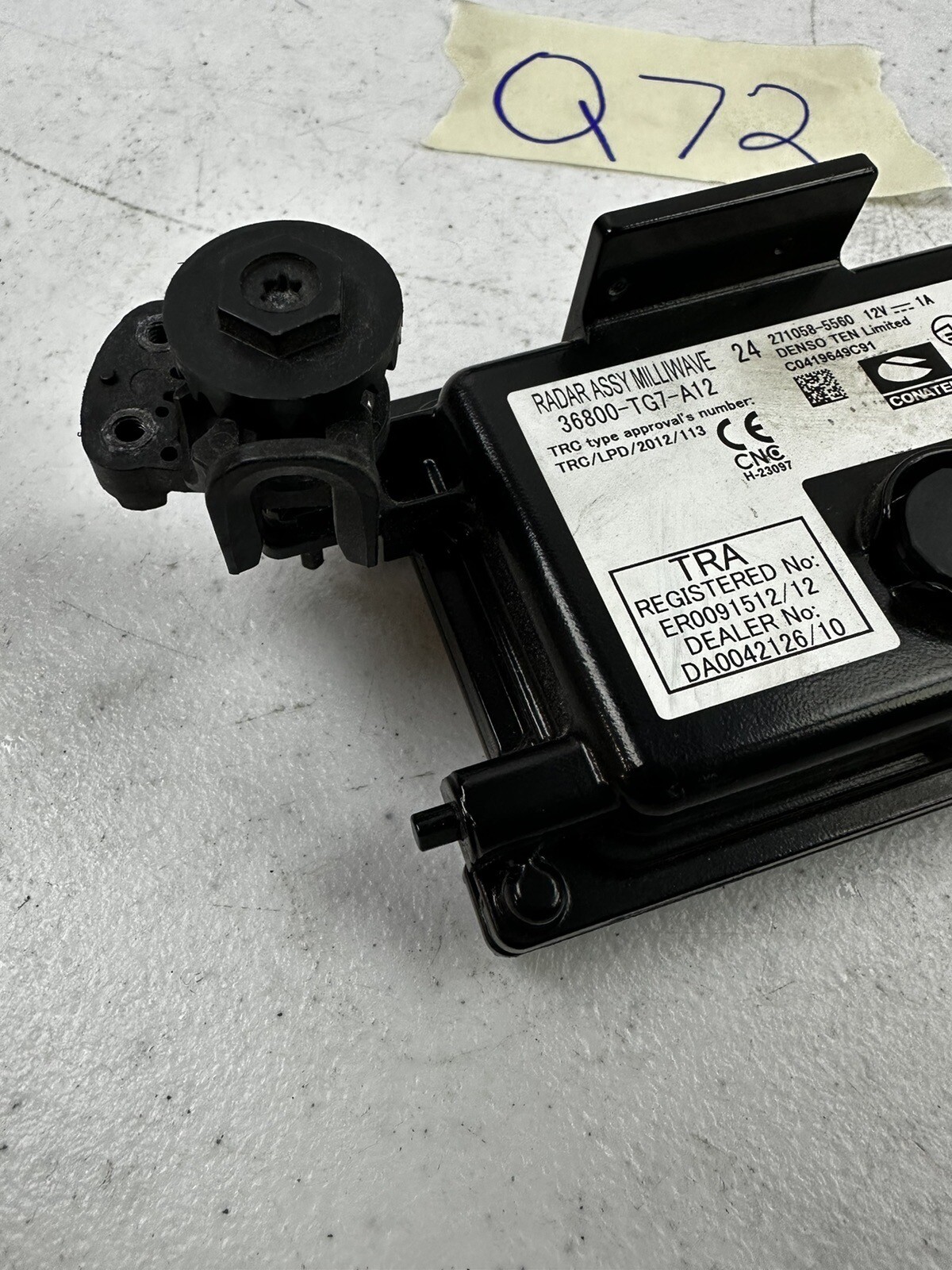 2019+Honda+Passport+%2F+Pilot+Adaptive+Cruise+Radar+Sensor for sale ...