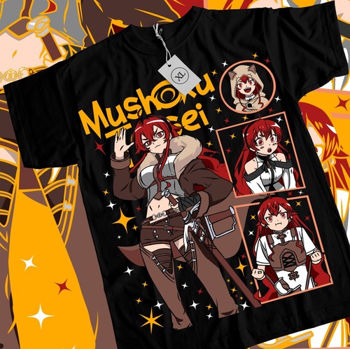 Mushoku Tensei Roxy Migurida T-Shirt Jobless Reincarnation Anime Shirt ...