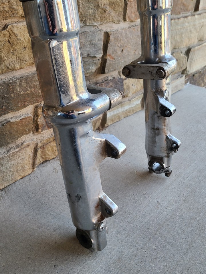 HARLEY OEM Panhead Shovelhead EVO Front End Triple Tree 56120-60 | eBay