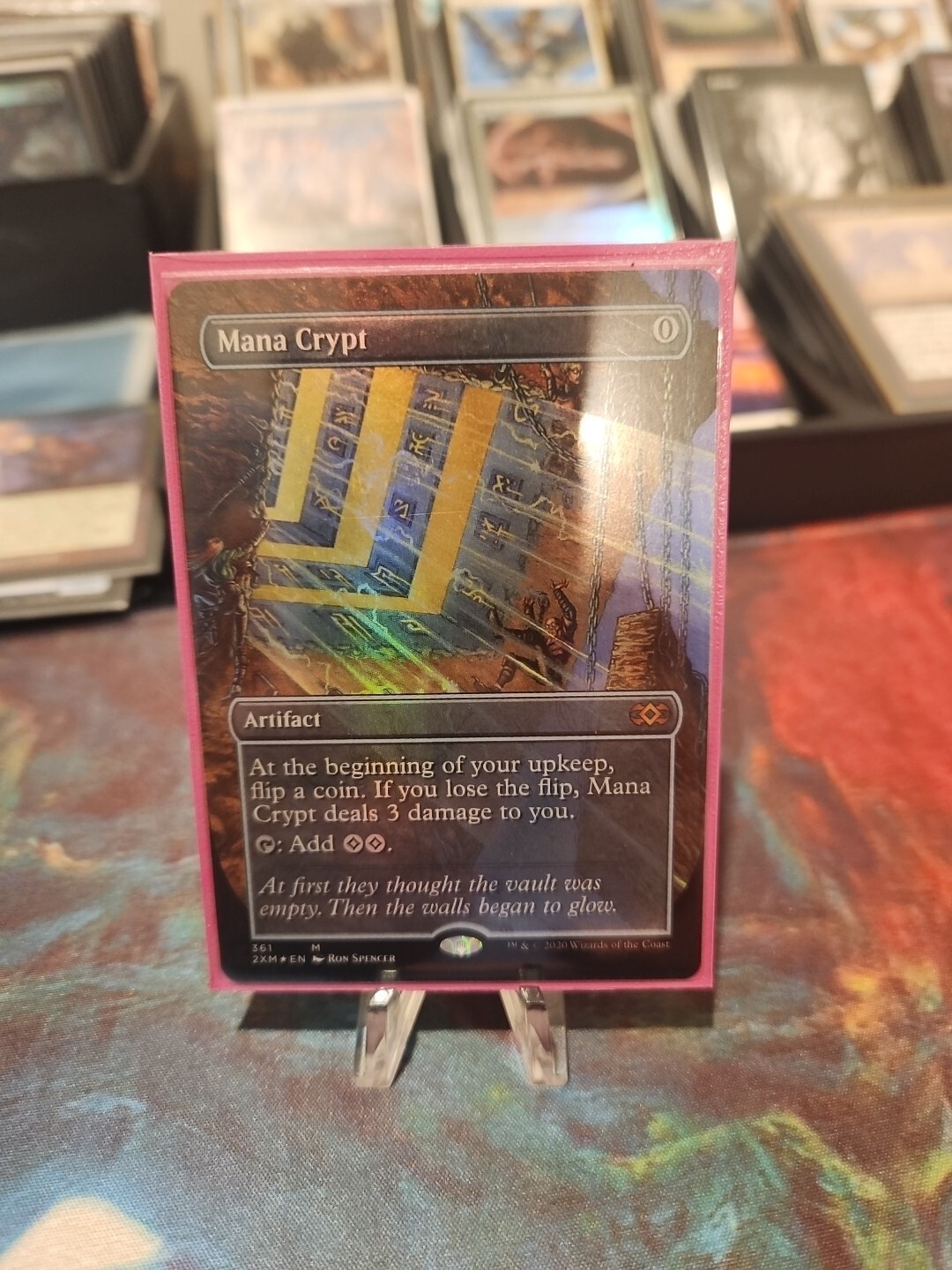 Mana Crypt (Borderless) Double Masters Foil | eBay