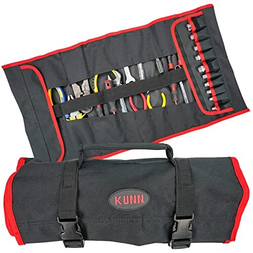 Tool Roll Organizerwrench & Screwdriver Tool Pouch Heavy Duty 32 ...
