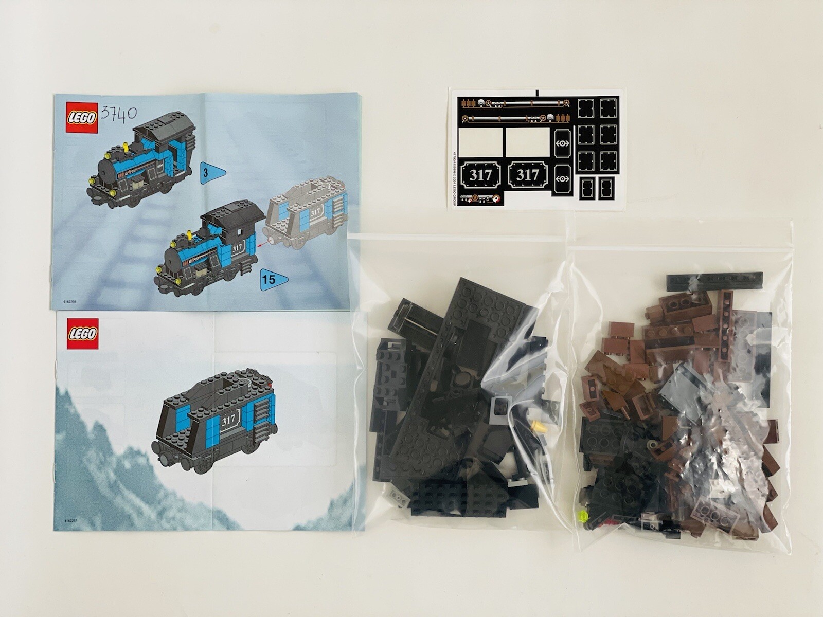 Lego My Own Train - 3746 - Brown Train Very Rare Lego NO BOX | eBay