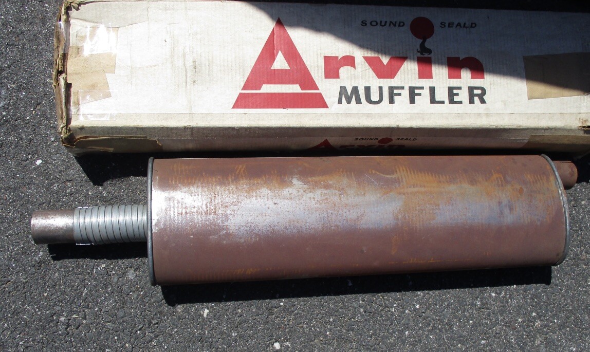 NOS 1957 Ford Arvin Muffler 6 cyl All exc. Conv. OEM | eBay