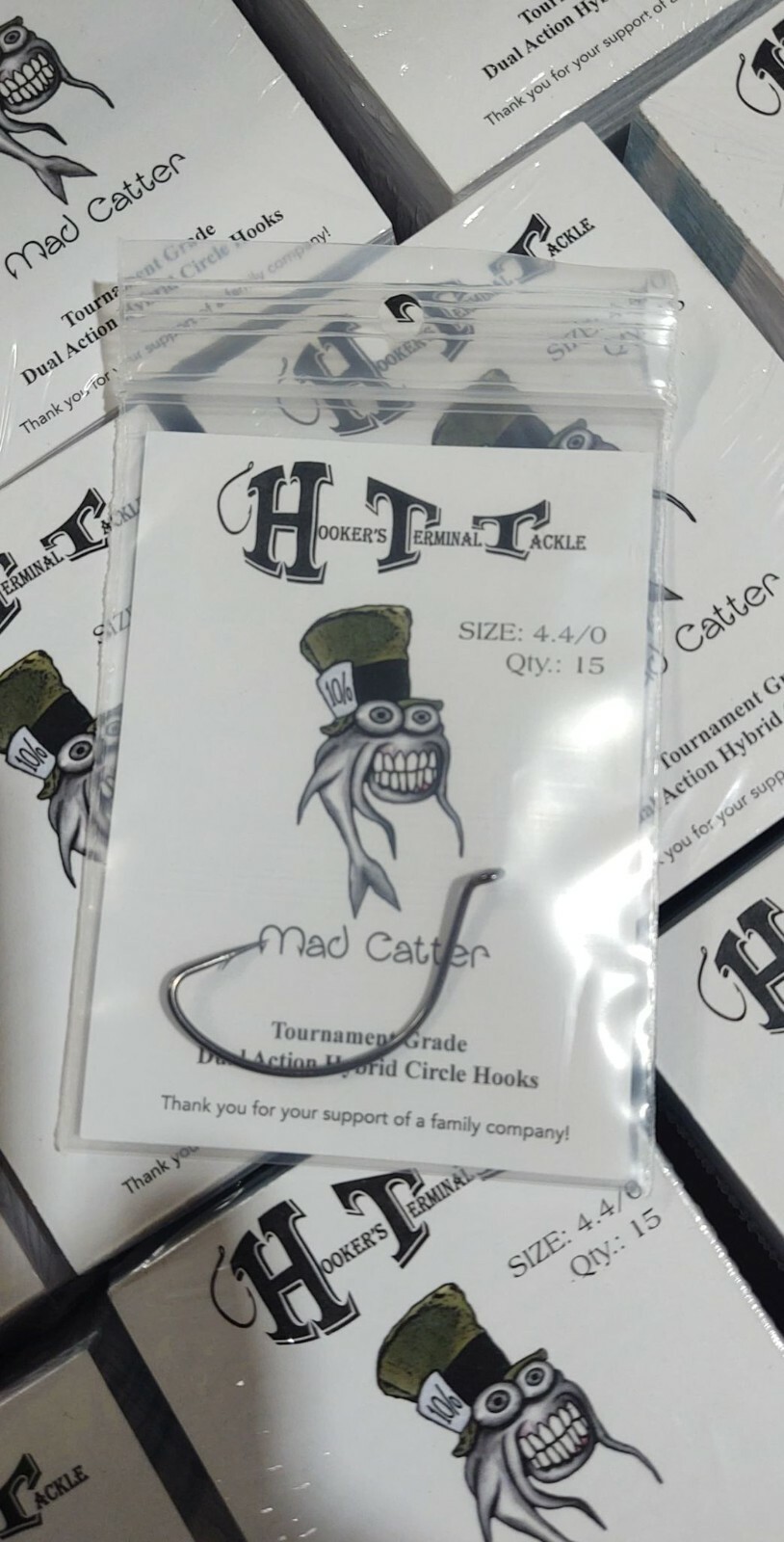 Hookers Terminal Tackle MAD CATTER HD XHD Catfish Hybrid Circle Fishing ...