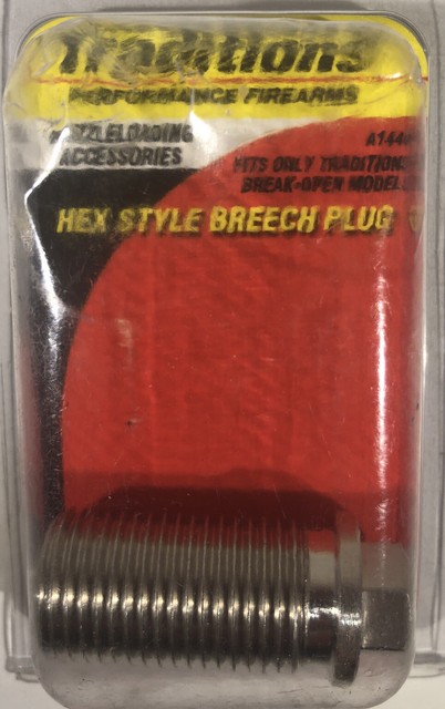 Traditions Hex Style 209 Breech Plug A1446 BlackPowderMuzzleloading for ...