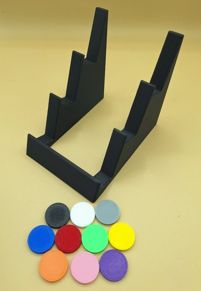 Atari 2600, 7800, ColecoVision Cartridge Display Stand, Tiered Up To 5 ...