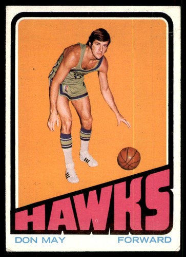 1972-73 Topps Don May Atlant Hawks #96 | eBay