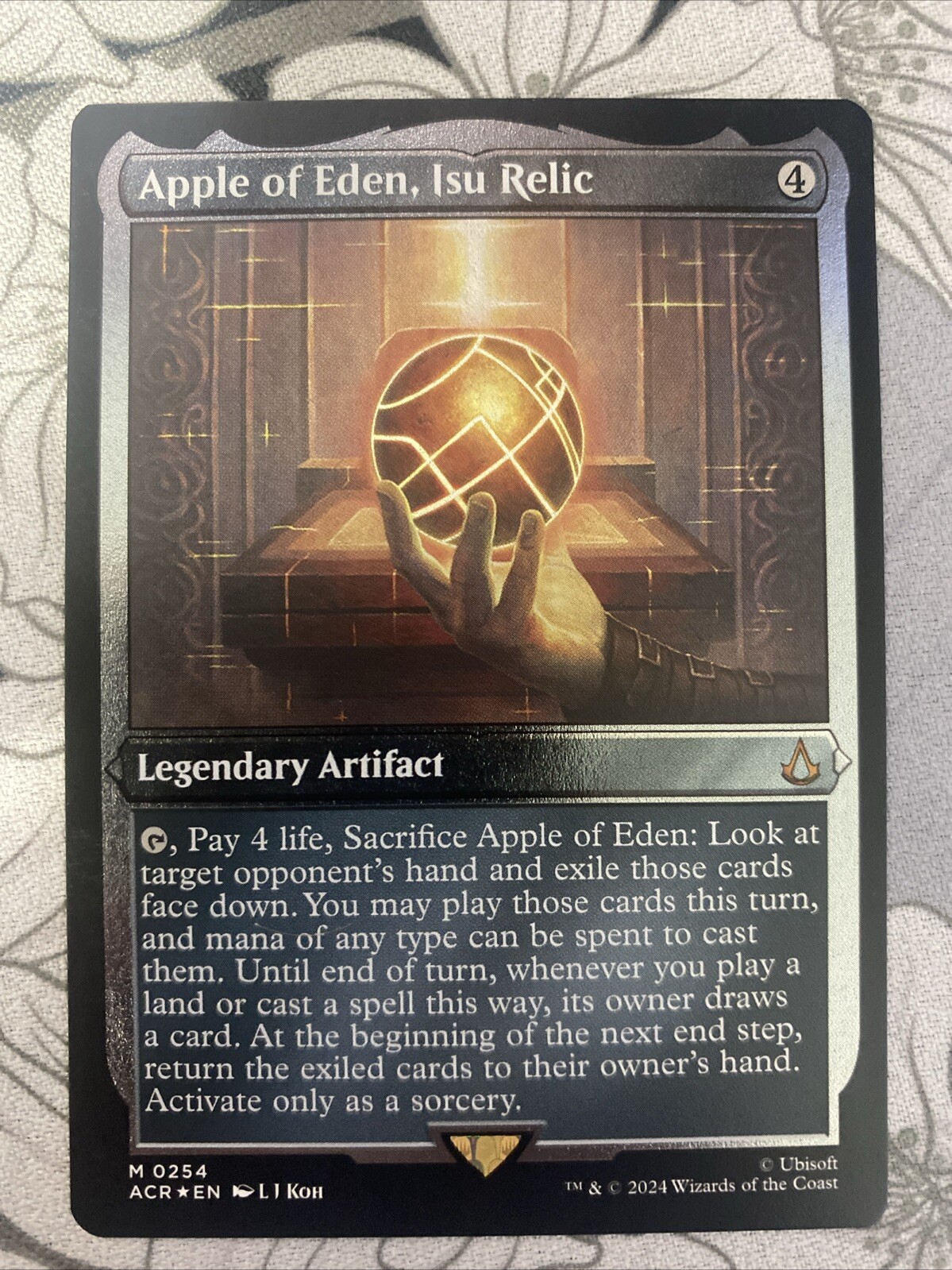 1x Apple of Eden, Isu Relic Foil Etched MTG Assassin's Creed | eBay
