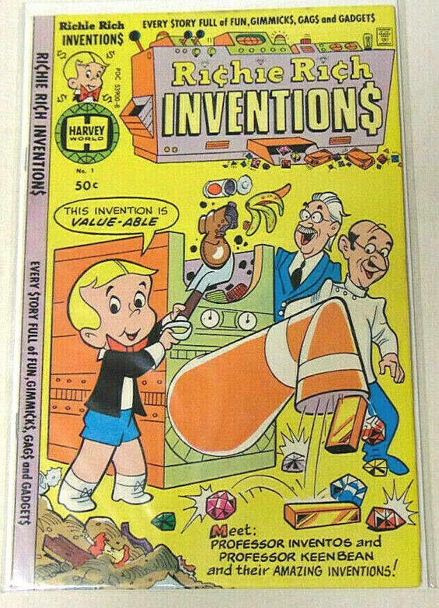 Richie Rich Inventions #1 FN/VF 1977 Harvey Comics | eBay