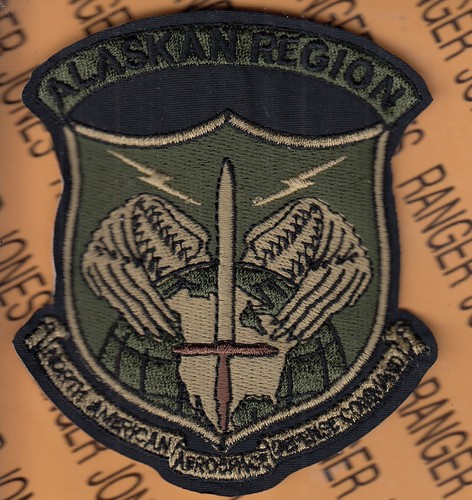 USAF Air Force NORAD Alaskan Region ~4" OCP No HOOK patch c/e | eBay