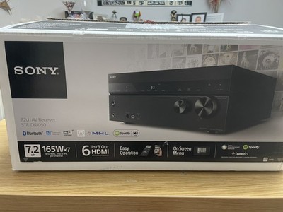 Sony STR-DN1050 7.2 Channel 4K AV Receiver Amplifier Fully Working LED ...
