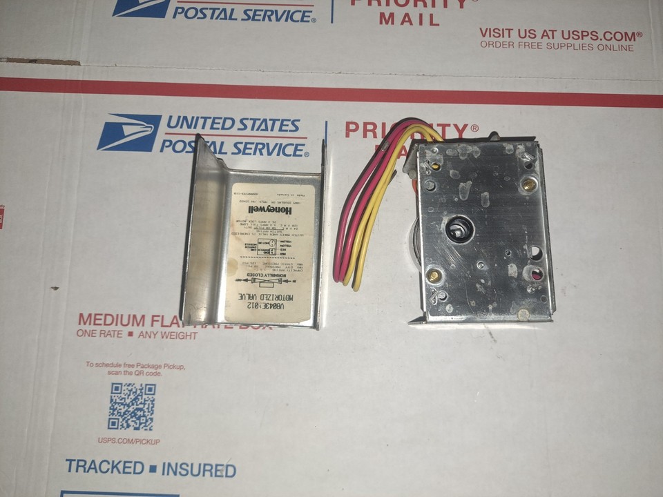 OEM HONEYWELL ZONE VALVE V8043E 1012 Mortorized Head - V8043F 1061 1020 ...