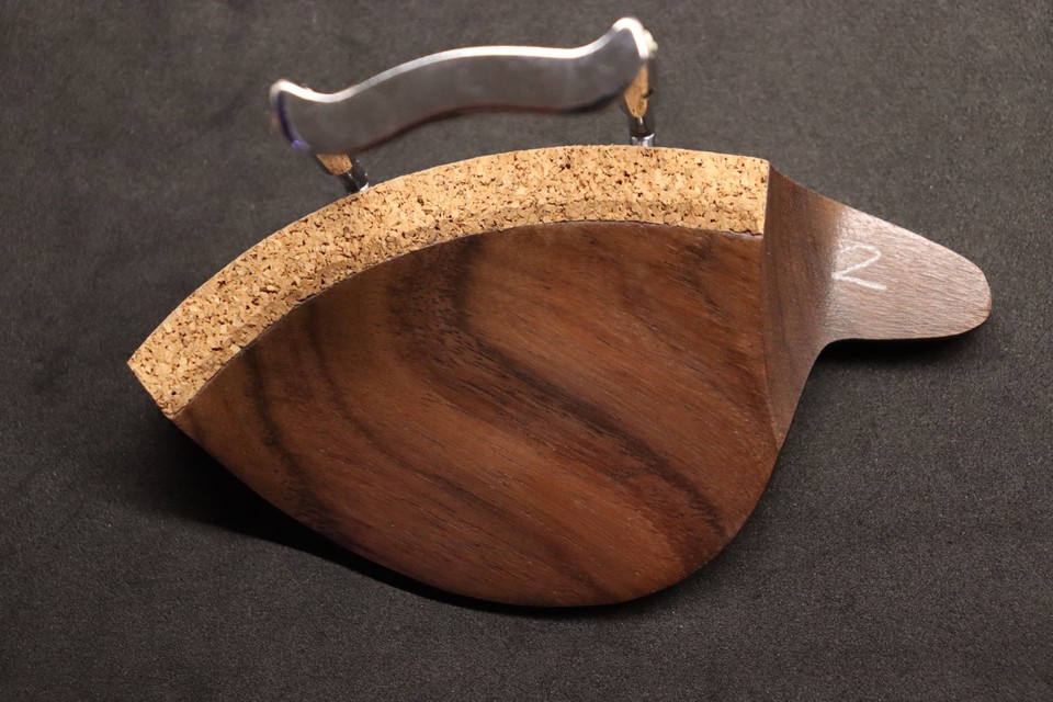1 piece Violin Rosewood Dresden Style Chin Rest 4/4 with Standard ...
