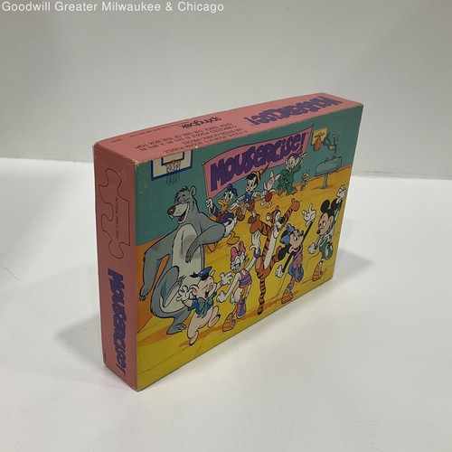 VTG Disney Mousercise Jigsaw Puzzle IOB | eBay