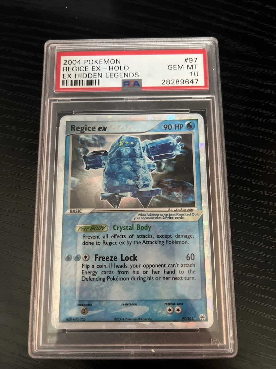 Pokemon Regice Ex