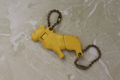 VTG. YELLOW MACK BULLDOG KEYCHAIN FROM TRANSPO '72 WASHINGTON, D.C. | eBay