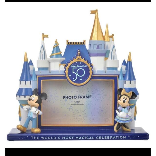 Walt Disney World 50th Anniversary Photo Frame Mickey Minnie Ships ...