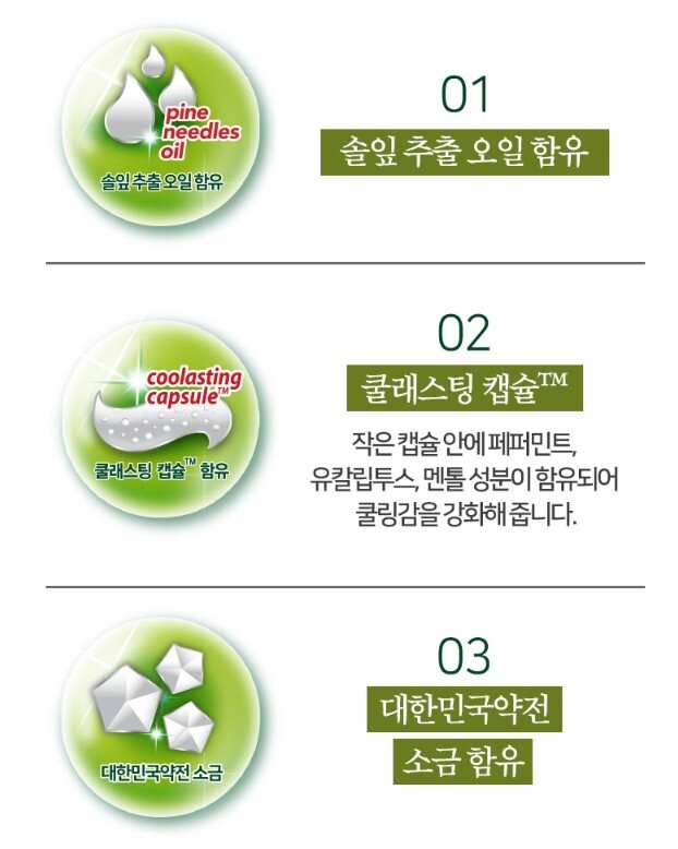 MEDIAN Pine Needles Salt Toothpaste 120g x 3EA Salt Gum Care Amore Made ...