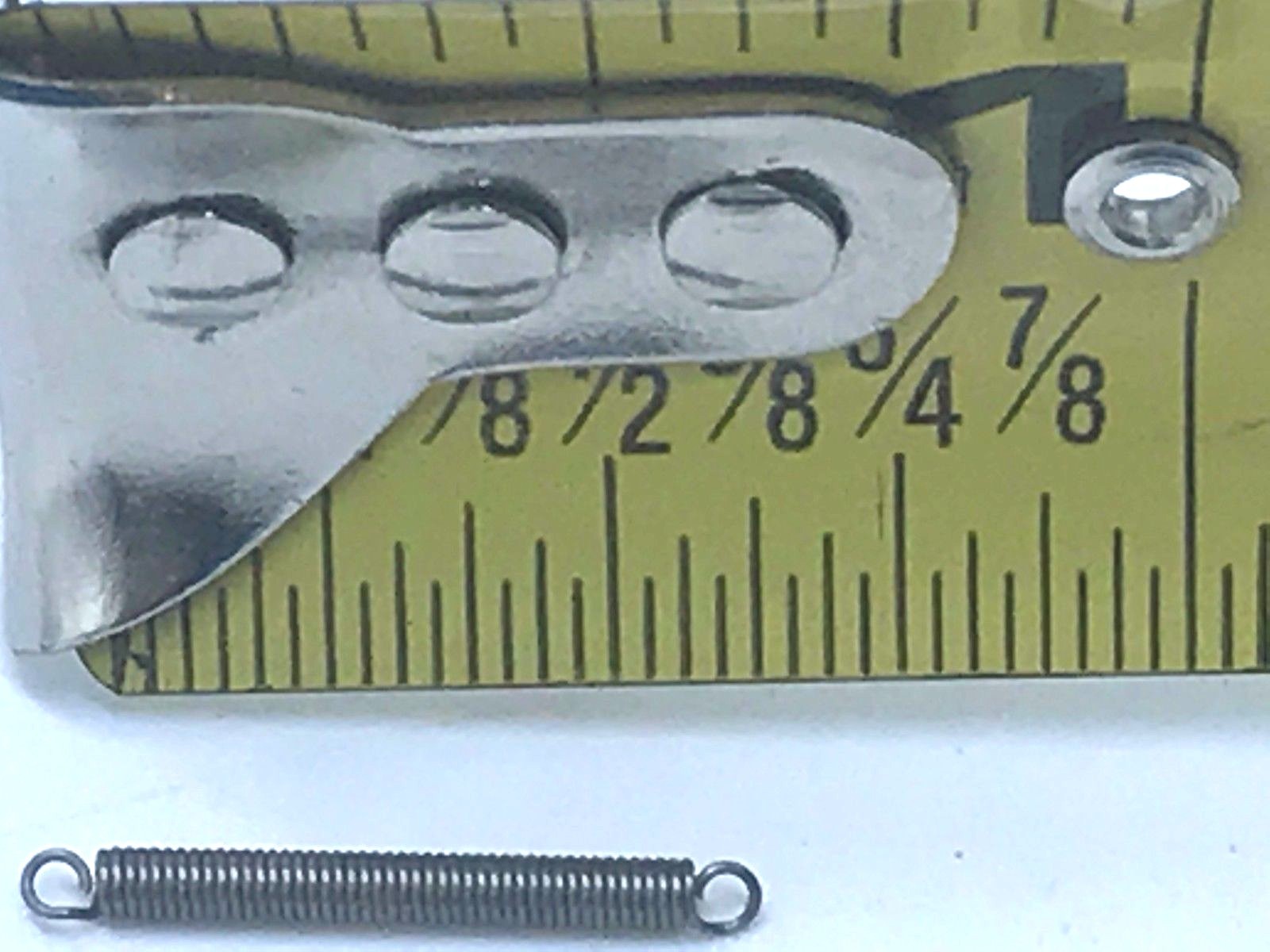 Music Wire Extension Spring E0063-011-0620-M Looped Ends ASTM A228 3.2 ...