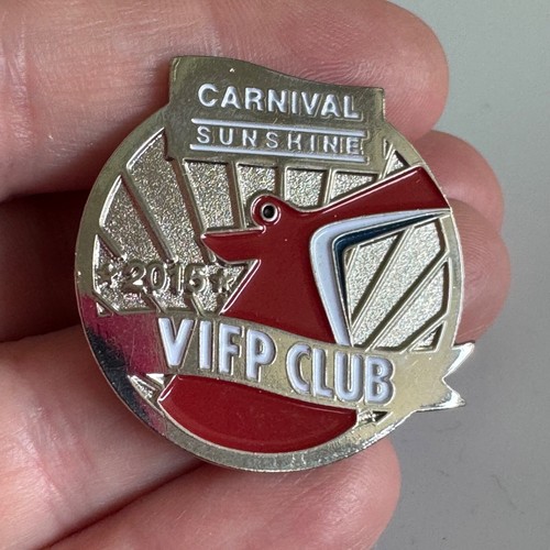 Carnival Cruise Sunshine VIFP Club Pin – 2015 Edition Cruising Cruises ...