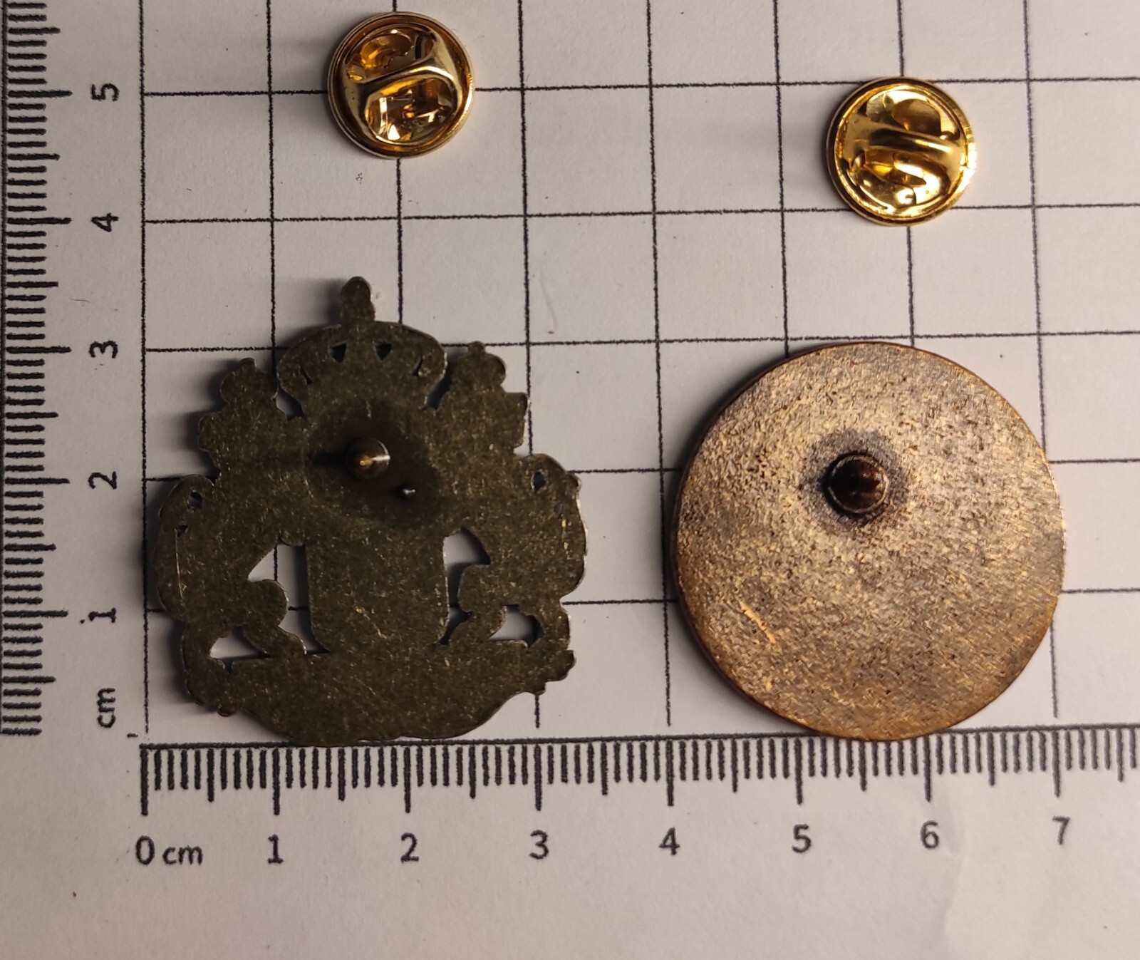 2er SET: PIN/Anstecker KÖNIGREICH BAYERN (Militaria, Nostalgie, Areal ...