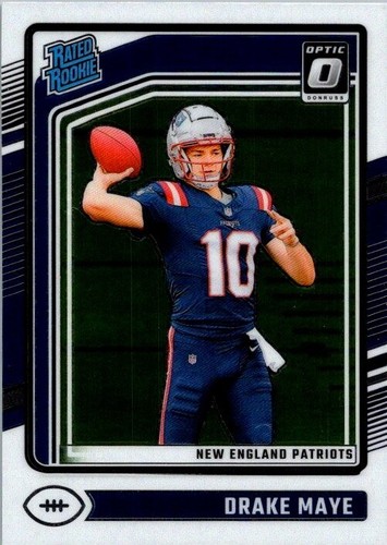 Drake Maye Rookie Card Set - Patriots - 10 Rookie Cards Total | eBay