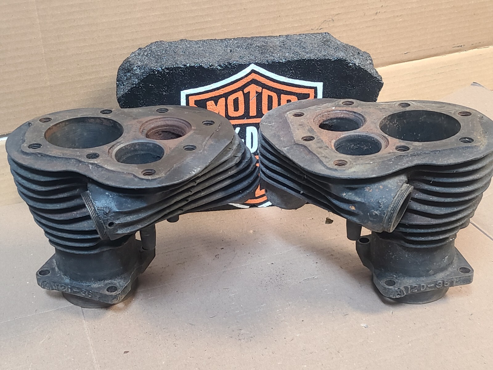 1936-1973 Harley-Davidson Flathead WL RL Cylinders OEM 120-36 | Genuine OEM