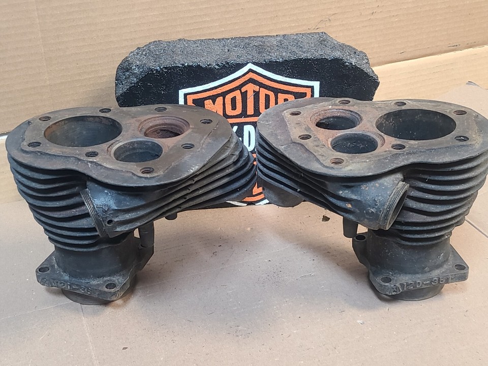 1936-1973 Harley-Davidson Flathead WL RL Cylinders OEM 120-36 | Genuine OEM