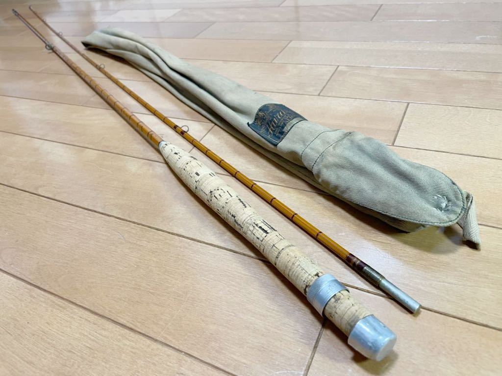 HARDY Fly Rod Palakona Bamboo SeaSeed 8ft 2-piece Fly Fishing | eBay