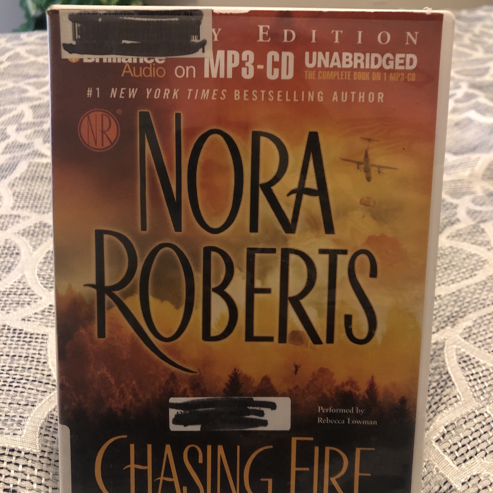 Chasing Fire by Nora Roberts (2011, CD MP3, Unabridged edition) for sale online | eBay