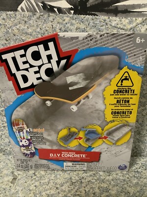 ☀️ NIB Tech Deck DIY Concrete Fingerboard Skate Spot w/ Exclusive enjoi Panda | eBay