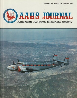 AAHS Journal (Spring 1985) Korea Nigh Fighters, WACO, ERCO Turrets ...