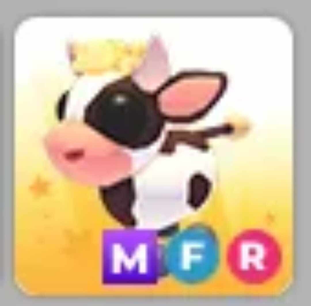 ADOPT from ME - Mega Neon Fly Ride Cow Calf | eBay