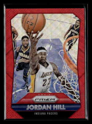 Jordan Hill #'d /350 - 2015-16 Panini Prizm Red Ruby Wave SP #22 ...