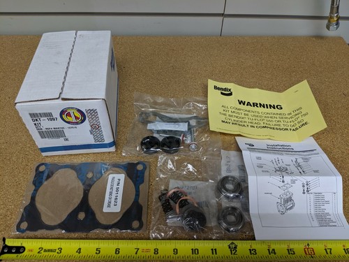 Bendix TuFlo 550 750 Air Compressor Cylinder Head Kit. PAI# DKT-1097 ...