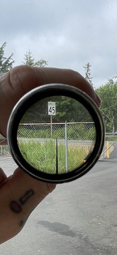 Lyman Alaskan Scope 2.5 X 2 1/2 All weather Sniper POST Reticle Bright ...