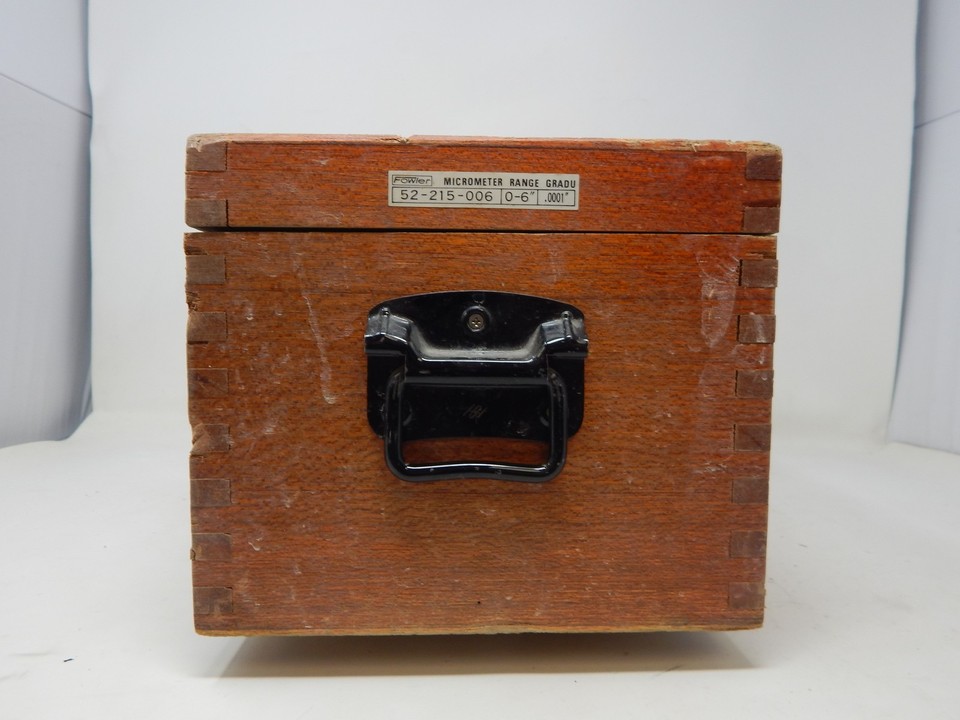 Fowler Micrometer Set 52-215-006 with Mitutoyo Replacement - Used | eBay