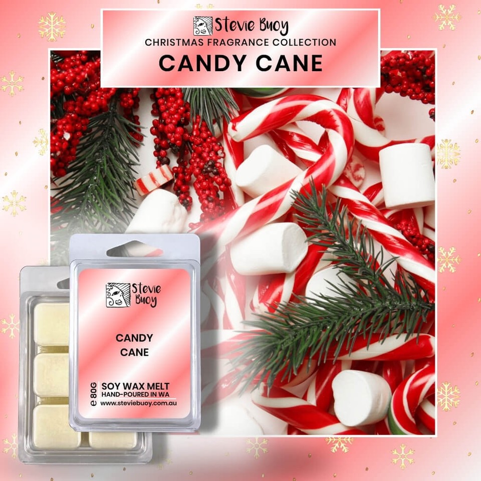 Candy Cane Clamshell Wax Melts | 80g of scented soy wax | eBay