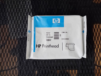 2009 Genuine HP #11 Yellow Printhead C4813A DESIGNJET 500 800 Print ...