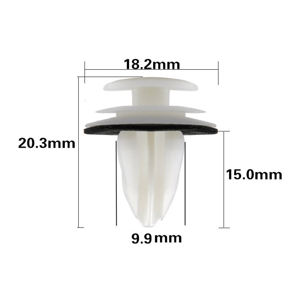 Screw Car Rivets Sponge Pads Accessories Replacement Clips Bumper ...