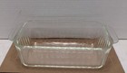 Pyrex 213 Clear Glass Bread Loaf Pan 1.5 Qt Quart 1.5L 3" x 4 1/2" x 8 ...