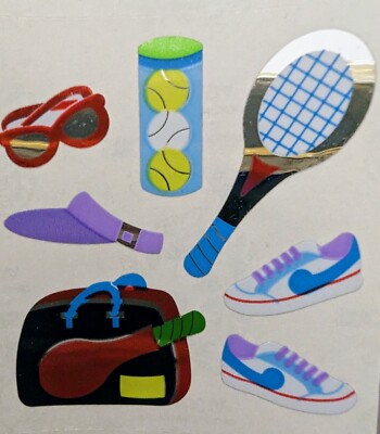 sandylion stickers Tennis Mylar 1 MOD | eBay