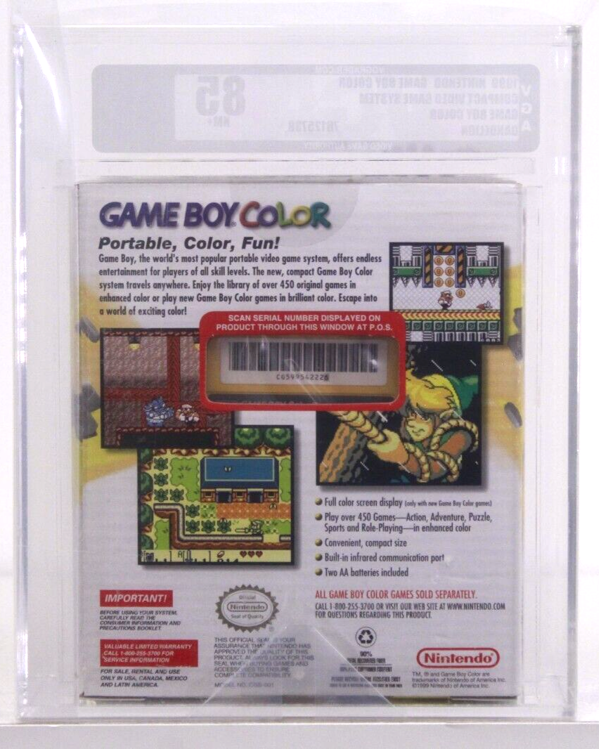 Nintendo Game Boy Color Grape Handheld System for sale online | eBay