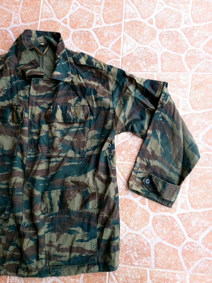 Krajina Army Bosnian Serb Green tiger stripe camouflage jacket Serbia ...